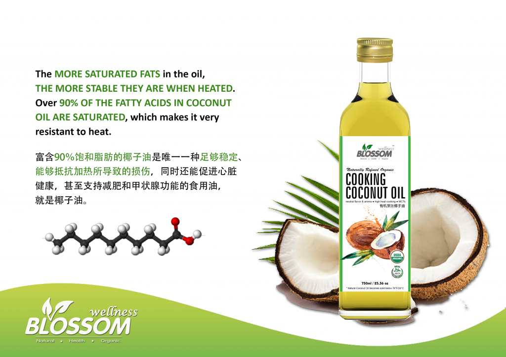 100% Organic Coconut Cooking Oil - CC WELLNESS